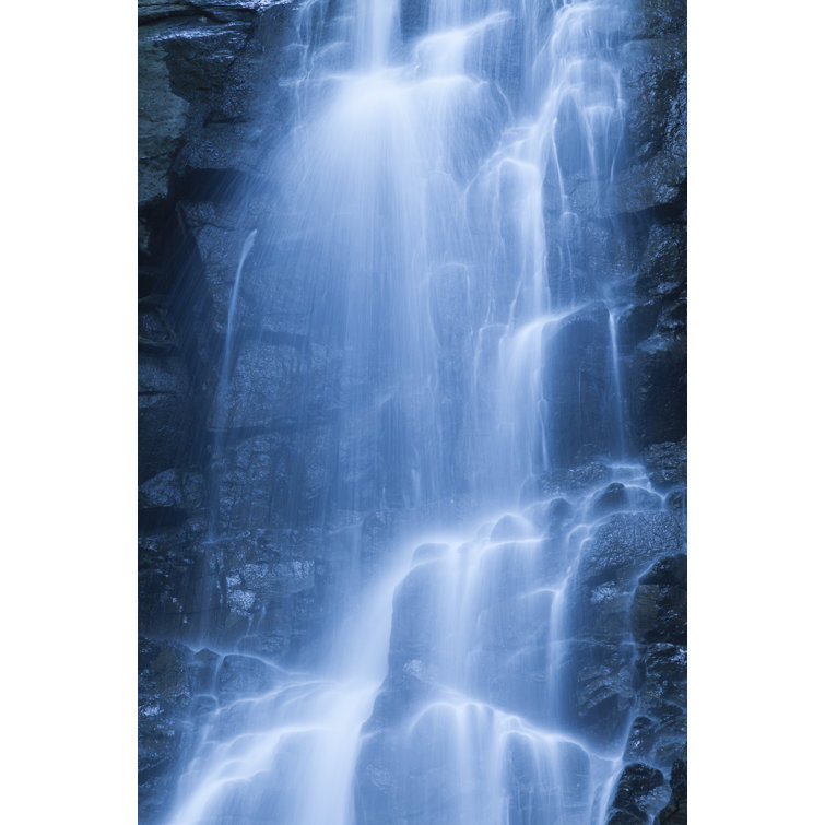 Metro Lane Waterfalls In The Forest by Ooyoo - Wrapped Canvas Art Prints | Wayfair.co.uk